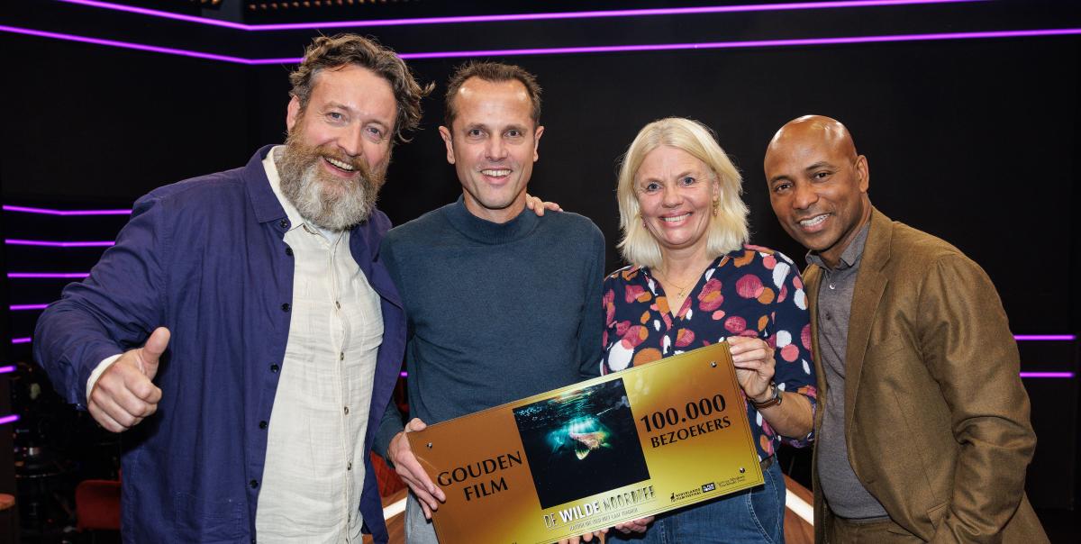 Gouden Film voor makers van De Wilde Noordzee | ARK Rewilding Nederland